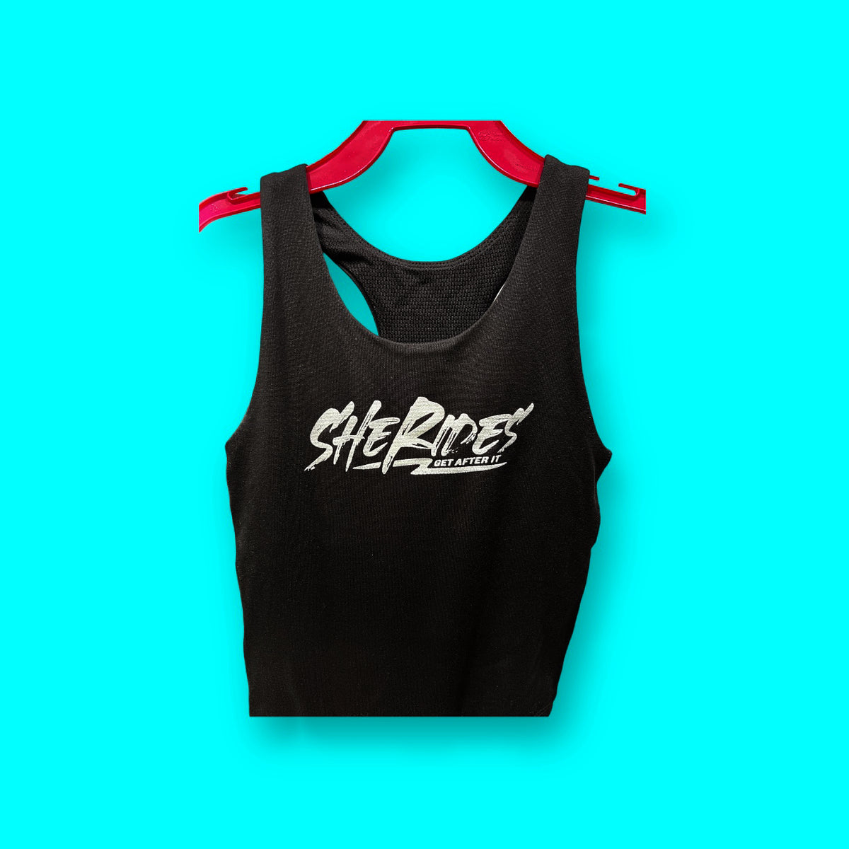 YOUTH SPORTS TANKS – She Rides "Get After It"